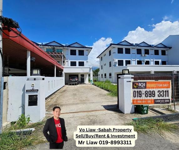 3-storey Terraced House for Rent, 6 Bedroom, 4000 sq.ft, Penampang ...