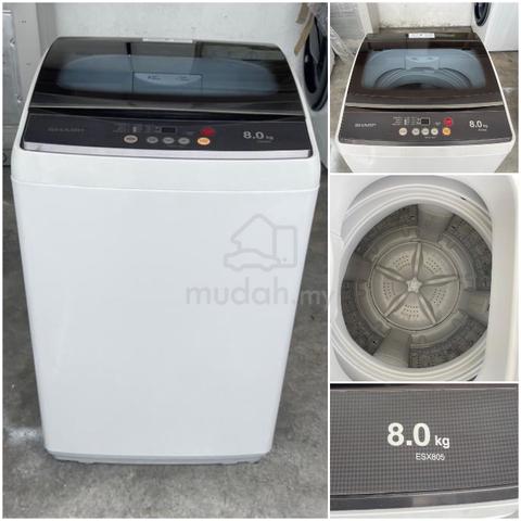 Sharp washer washing machine mesin basuh 8.0.kg - Home Appliances ...