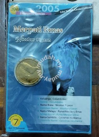 Malaysia coin card No.7 Merpati Emas 2005 - Hobby & Collectibles for ...