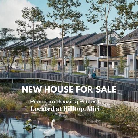 New 2-storey Terraced House for Sale, 4 Bedroom, 1900 sq.ft, Miri ...