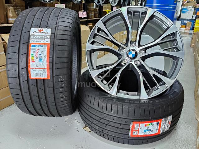 BMW X6 F16 E71 20 inch Forged Rim+Tayar B19 - Car Accessories & Parts ...