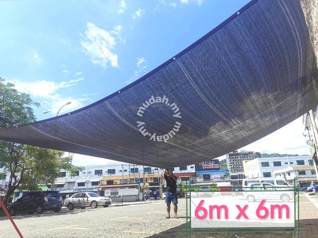 Shading net ( black ) 6m x 6m / sun shade netting - Garden Items for ...