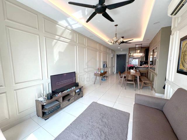 Service Residence for Rent, 3 Bedroom, 918 sq.ft, KL Traders Square ...