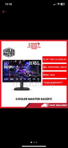 Monitor cooler master ga22fc & monitor arm - Computers & Accessories ...