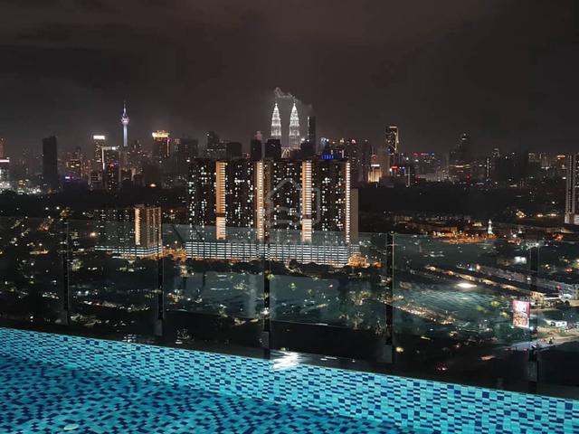 Service Residence for Sale, 3 Bedroom, 1110 sq.ft, Axis Crown, Ampang ...