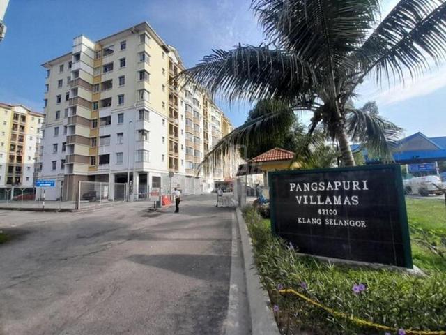 Apartment for Sale, 3 Bedroom, 850 sq.ft, Pangsapuri Villamas, Klang ...