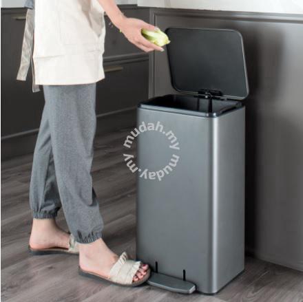 Foot Pedal Garbage Bin Toilet Trash Tong Sampah - Home Appliances ...