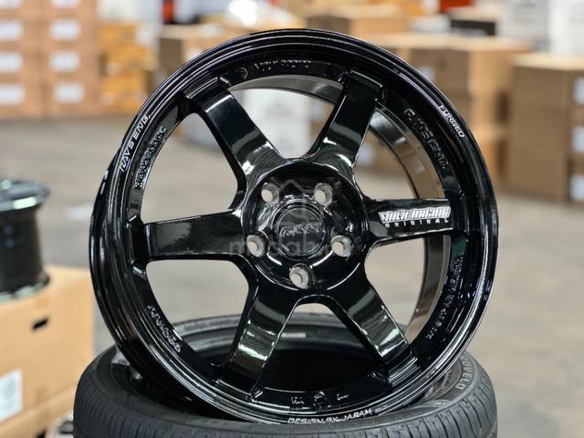 NEW 17 AOW TE37 Rim CX3 WRV HRV X50 Civic Camry - Car Accessories ...