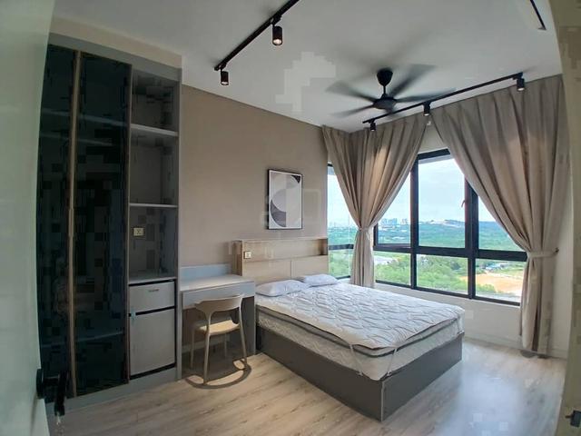 Service Residence for Rent, 2 Bedroom, 800 sq.ft, Sky Meridien, Sentul ...