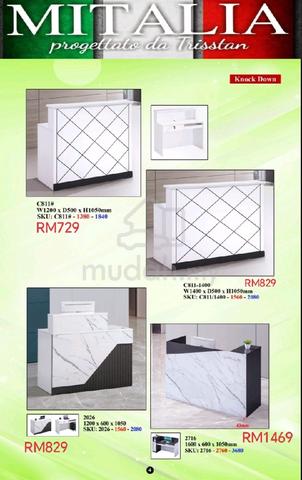 Counter Reception Cashier Table | Meja Cashier - Furniture & Decoration ...