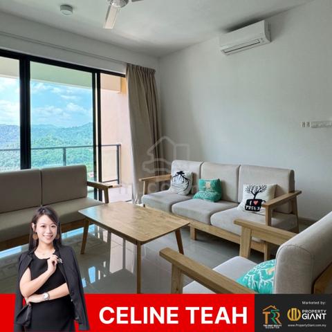 Service Residence for Rent, 3 Bedroom, 1636 sq.ft, Elemen Utara KK ...