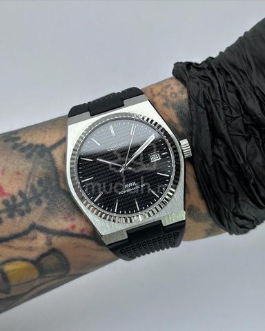 Custom Seiko Mod 40mm Black Fluted PRX - Watches & Fashion Accessories ...