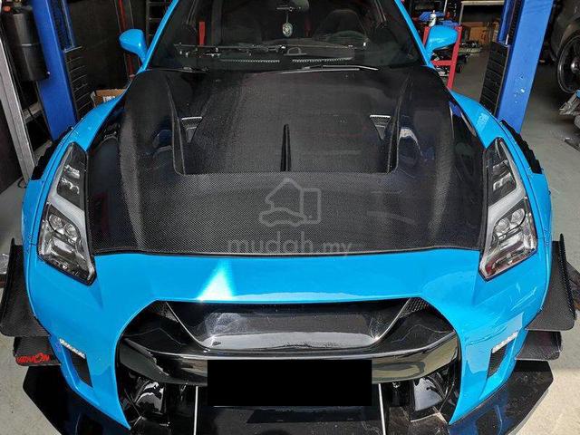 Nissan GTR R35 LB Bonnet Hood Carbon - Car Accessories & Parts for sale ...