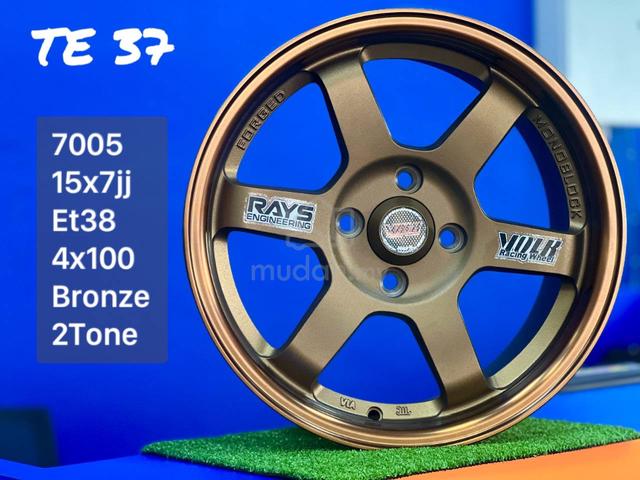 Rim 15INCH TE37 MYVI ALZA VIOS CITY - Car Accessories & Parts for sale ...