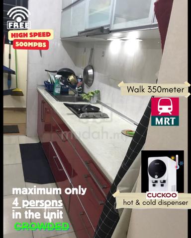550m/7-8 mins Walk to Connaught MRT Station, Free Wi-Fi - Room for rent ...