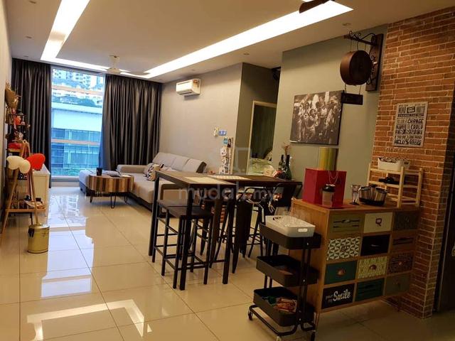 Service Residence for Rent, 3 Bedroom, 1098 sq.ft, The Court @ Central ...