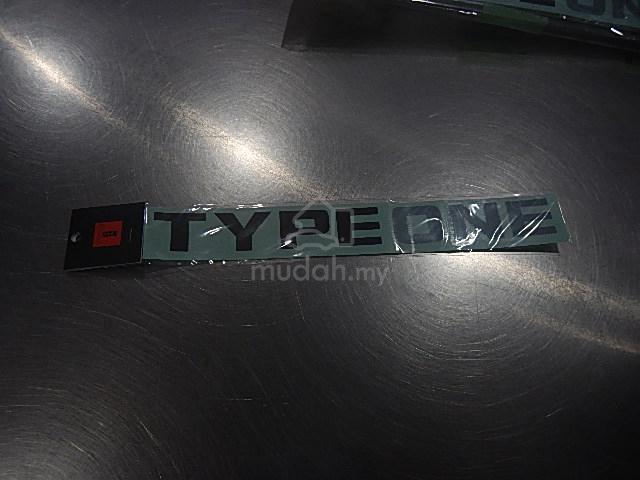 Spoon Type One Logo Sticker FL5 FK8 S2000 EK9 FK7 - Car Accessories ...