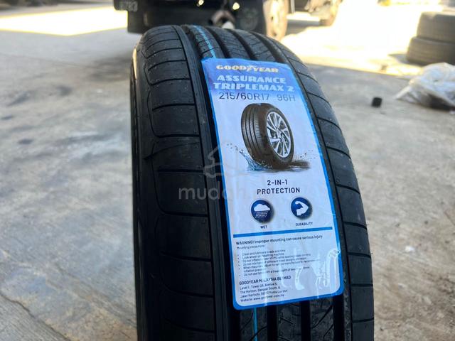 Tayar baru 215 60 17 Goodyear atm2 2025 Aruz new - Car Accessories ...