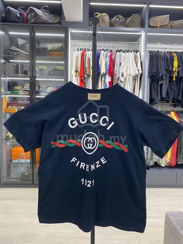 Authentic Gucci Firenzy Tee Dark Navy Medium P23.5 - Clothes for sale ...
