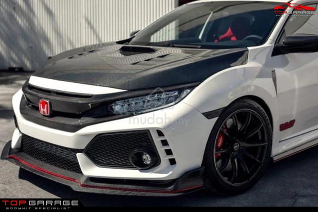 Civic Fc Type R JS Front hood Bodykit Body kit - Car Accessories ...
