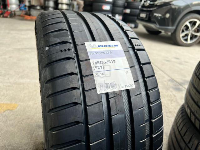Tayar baru 245 35 18 michelin ps5 new tyre 2024 - Car Accessories & Parts for sale in Saujana ...