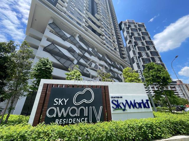 Condominium for Rent, 3 Bedroom, 850 sq.ft, Sky Awani Residensi 4 ...
