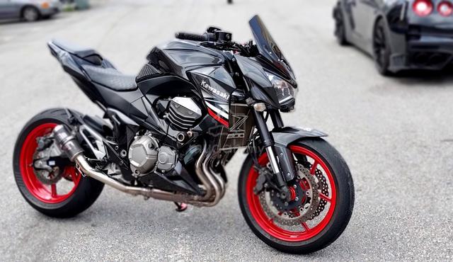 Kawasaki Z800 Black Razor SC z8 cantik like new - Motorcycles for sale in Puncak Jalil, Selangor