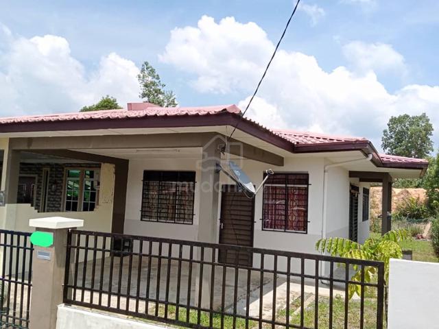 Taman Aman Suria Papar Corner House For Sale Single Storey Terrace ...
