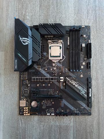 Asus ROG Strix B460-F Gaming + Intel i3 10100 - Computers & Accessories ...