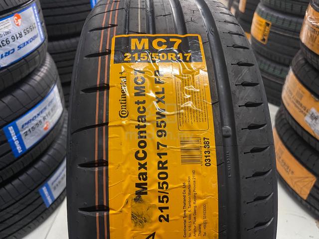 Tayar baru 215 50 17 Continental mc7 2024 new tyre - Car Accessories & Parts for sale in Klang ...