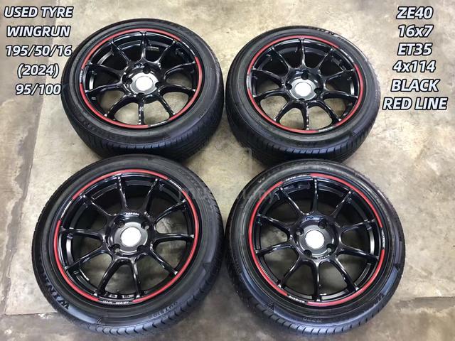 USED RIM ZE40 16inch&TYRE PERSONA GEN2 WAJA LIVINA - Car Accessories ...