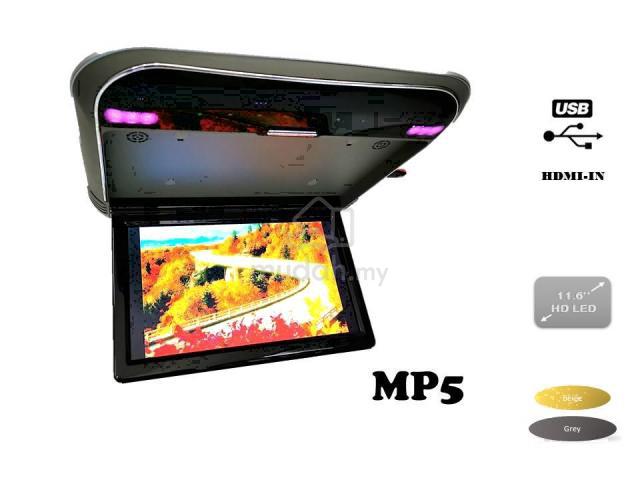 11.6'' LED USB/HDMI-IN MP5 ROOF MONITOR Roof top - Car Accessories ...
