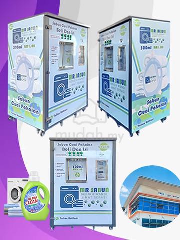 Mesin Sabun Liquid Detergent Vending Machine Baru - Professional ...