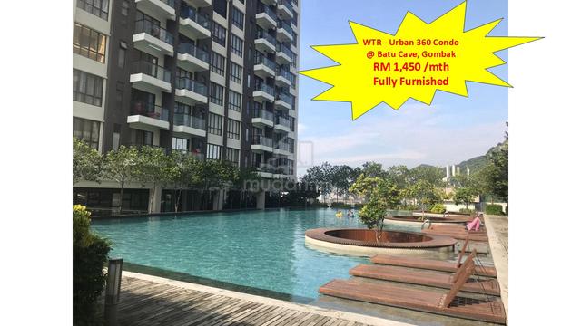 Service Residence for Rent, 1 Bedroom, 551 sq.ft, Urban 360, Gombak ...