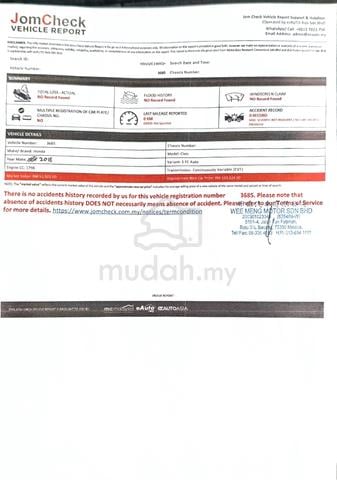 2018 Honda CIVIC 1.8 S i-VTEC FC KETAM JOMCHECK - Cars for sale in Bachang, Melaka 112661507 ...