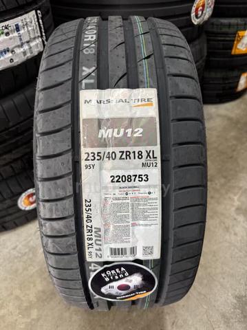 Tayar Marshal mu12 by kumho korea new 235/40/18 - Car Accessories & Parts for sale in Setia Alam ...