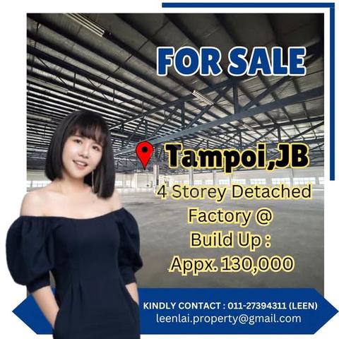 Warehouse / Factory for Sale, 130000 sq.ft, Johor Bahru, Johor | Mudah.my