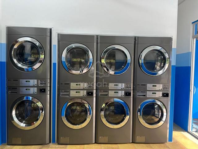 Mesin Dobi Layan Diri / Laundry Equipments - Professional/Business ...
