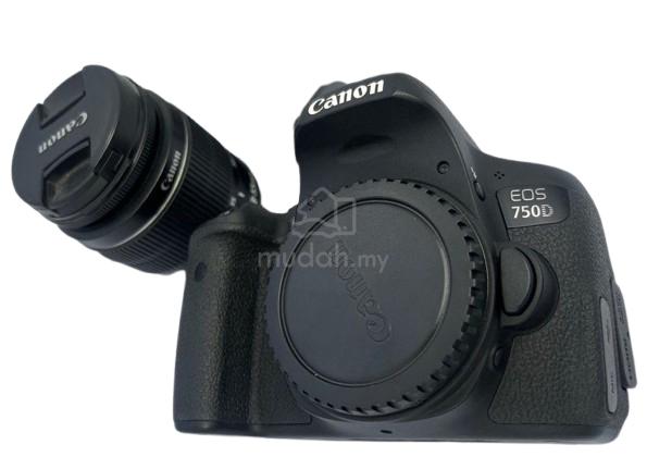 Canon 750D with 18-55mm Lens Like new 99% - Cameras & Photography for ...