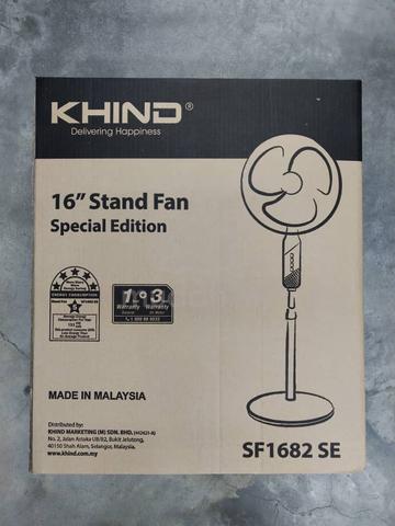 Khind Stand Fan 16" - Home Appliances & Kitchen for sale in Ipoh, Perak
