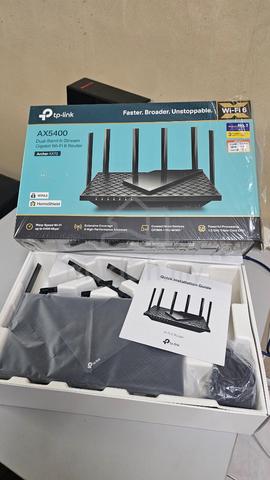TP Link AX5400 Dual Band Gigabit Wifi 6 Router - Computers ...
