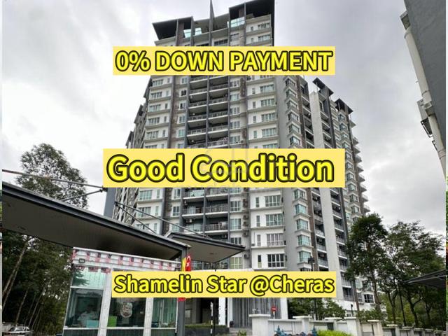 Service Residence for Sale, 3 Bedroom, 870 sq.ft, Shamelin Star, Cheras ...