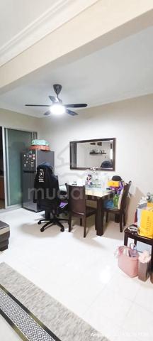 Apartment for Sale, 3 Bedroom, 829 sq.ft, Sri Puteri Apartment, Ulu Klang, Selangor | Mudah.my