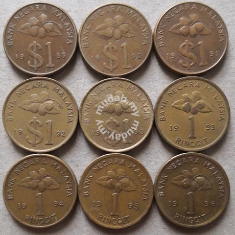 Malaysia RM1 Gold coin set 1989-1996 - Hobby & Collectibles for sale in ...