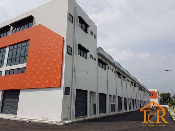 Kesas 32 Industrial Park Double Storey Link Factory 4100sqft Guarded ...