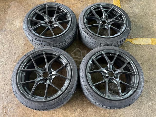 Sport Rim 17 Second BBS CIR Gunmetal Grey Siap Tay - Car Accessories ...