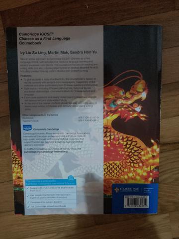 Cambridge IGCSE CHINESE AS FIRST LANGUAGE - Textbooks for sale in Ara ...