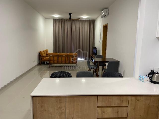 Service Residence for Rent, 3 Bedroom, 1152 sq.ft, Elemen Utara KK ...