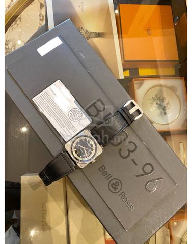Bell & Ross 03-96 Grande Date REF BR03966-SI-ST - Watches & Fashion ...