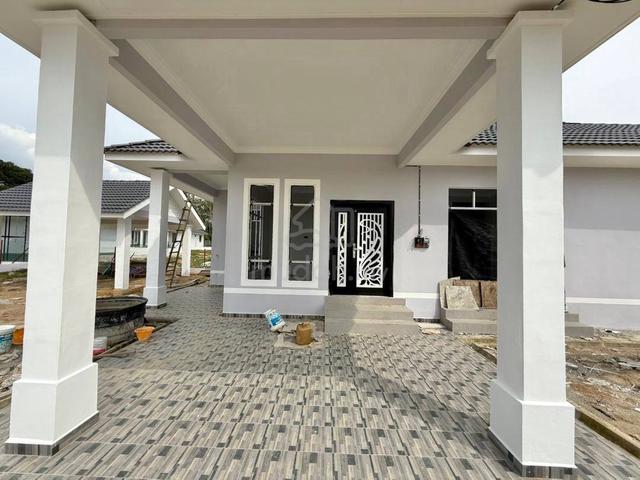 Bungalow House for Sale, 3 Bedroom, 1300 sq.ft, Machang, Kelantan ...